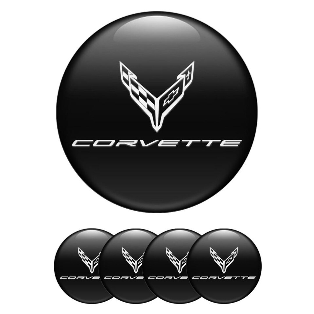 Upgrade Your Corvette Rims With These Premium Domed Wheel Emblems ...