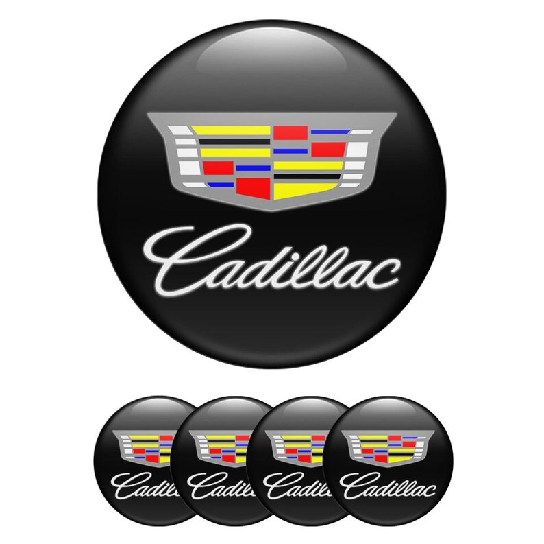 Wheel Badge Cadillac Decal Logo Stickers/rim Center Logo/decal Wheel ...