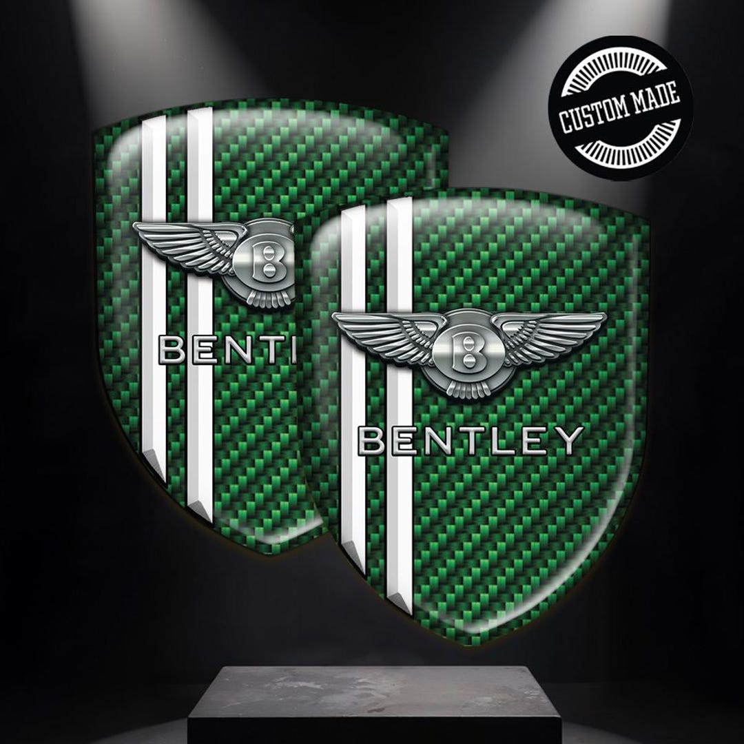 Sleek Bentley 4 Design Stickers - Premium Quality Domed Decals for Your ...