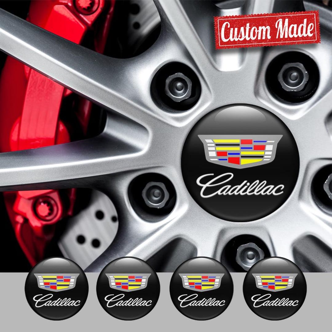 Wheel Badge Cadillac Decal Logo Stickers/rim Center Logo/decal Wheel ...