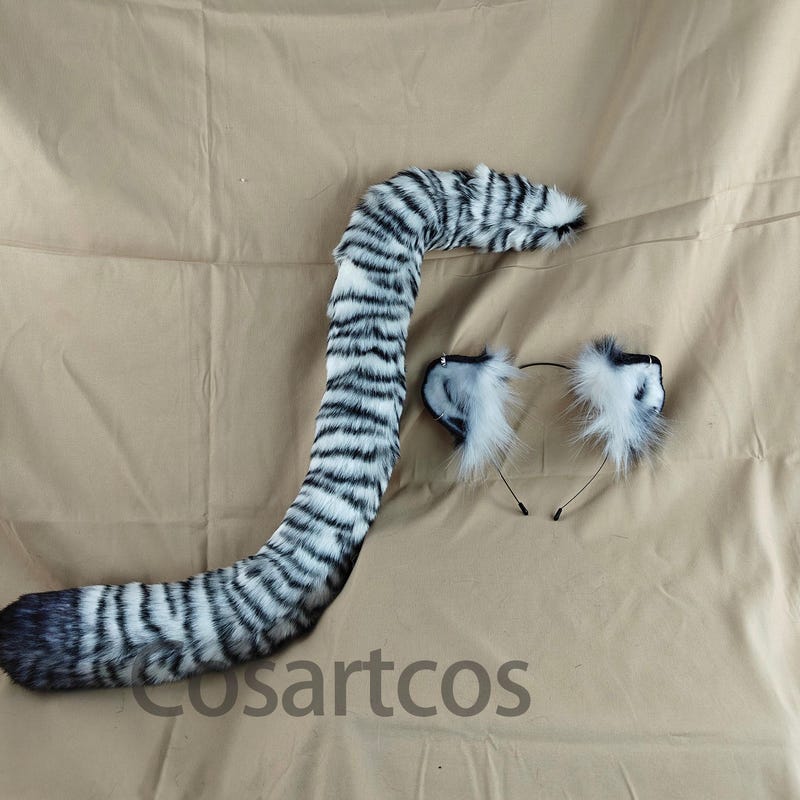 Derpy Tiger Tail and Ears - Etsy