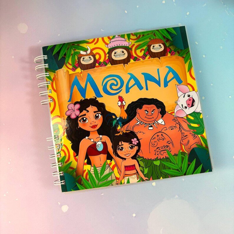 Adventures With Moana. Quiet Smart Book and Coloring Book. Paper Doll ...