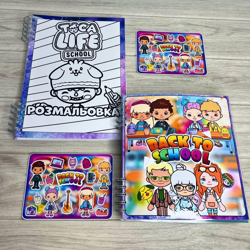 Toca Boca Book - Etsy