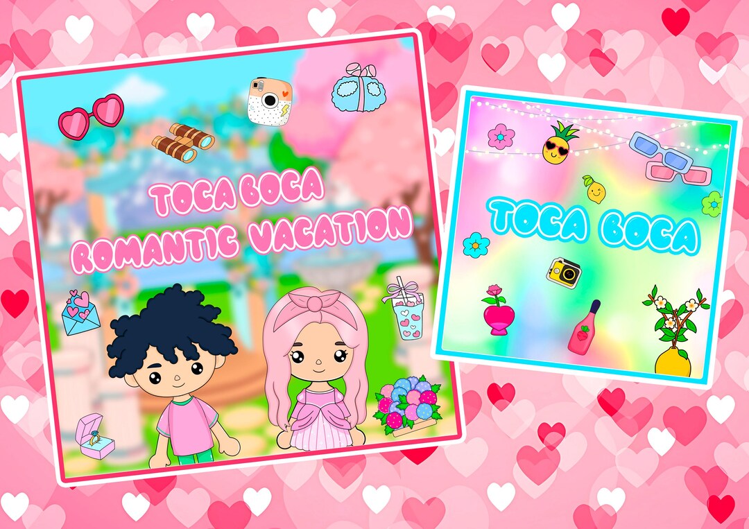 NEW!! BOX SET!!! Toca Boca Romantic. Quiet Smart Book. Interactive ...