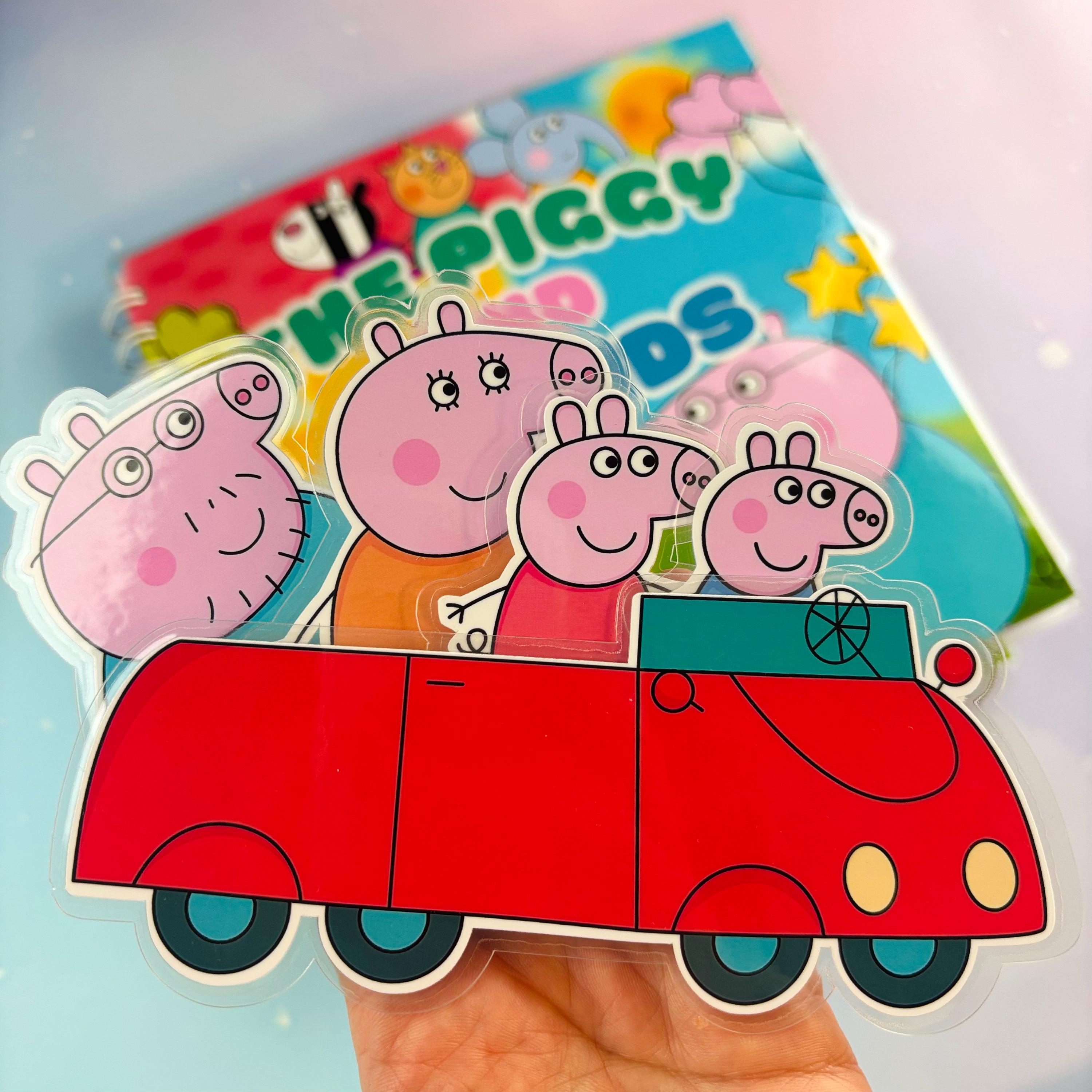 Piggy Peppa Dream House. Busy Book and Coloring Book for Kids. Learning ...