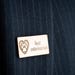 Personalized Sterling Silver Nameplate Lapel Pin, Professional Collar ...