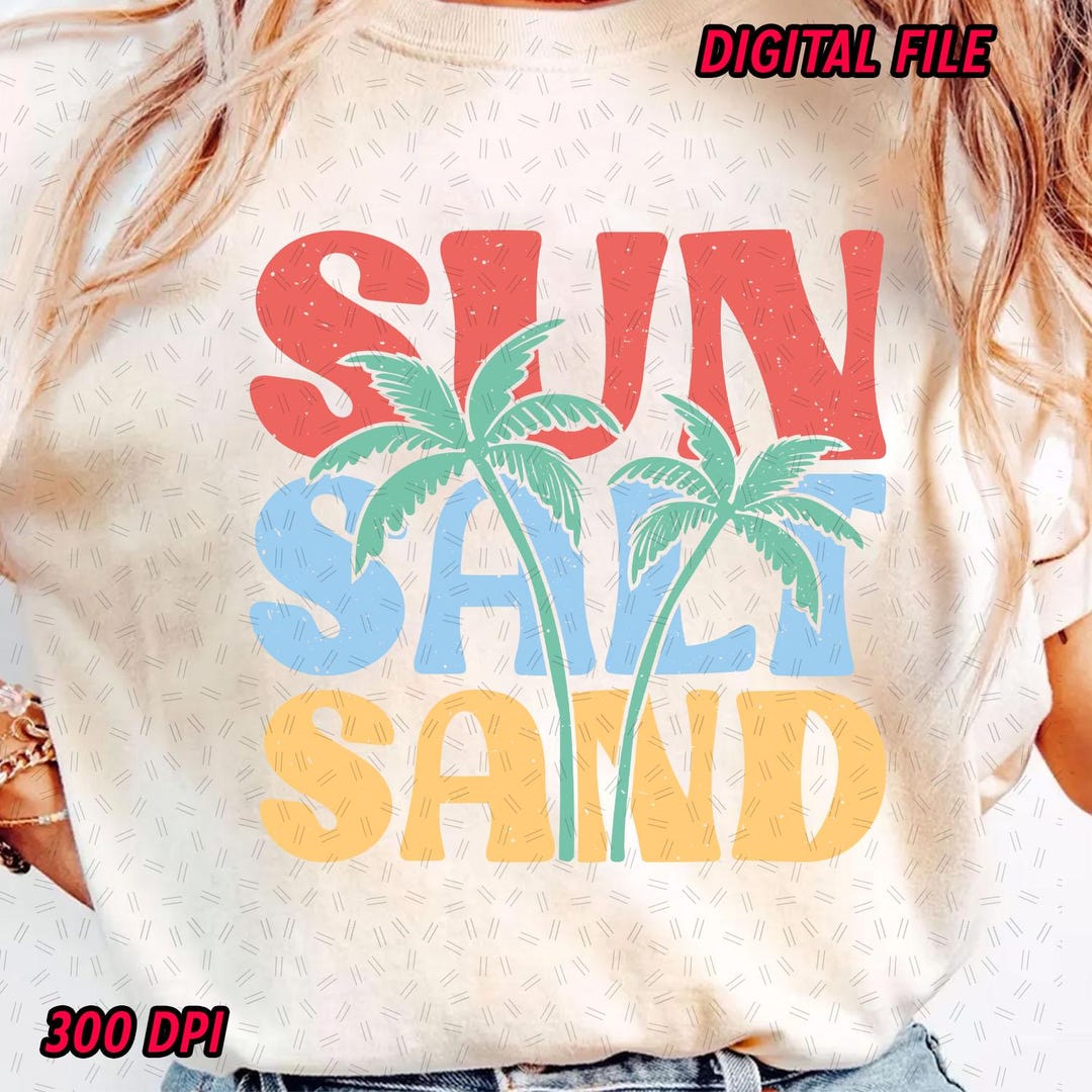 Sun Salt Sand PNG, Summer PNG, Trendy Summer Png, Lake Days Png, Summer ...