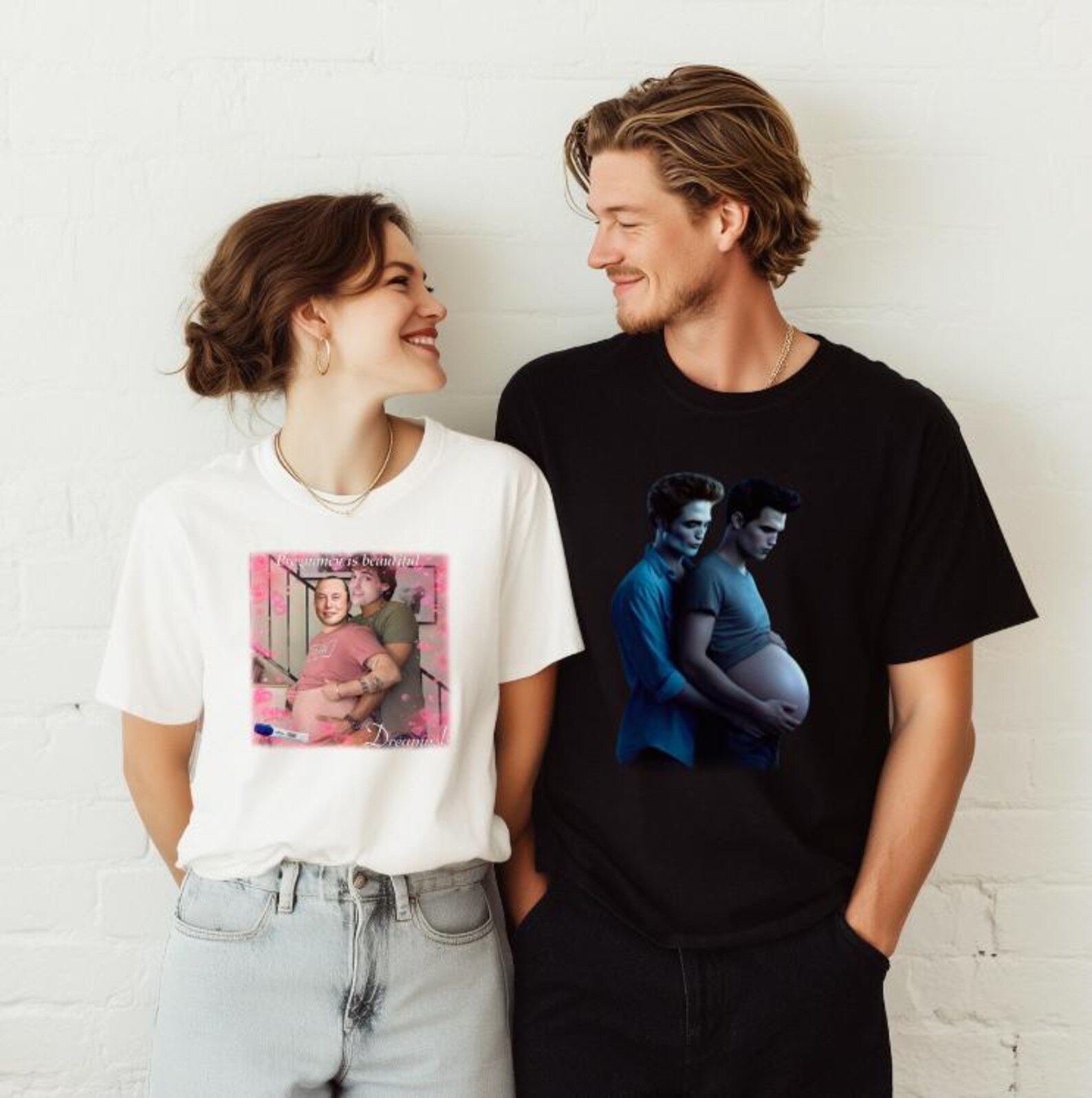 Elon Musk X Dream Mpreg Tee Shirt, Absurd Silly Omegaverse Top - Etsy ...