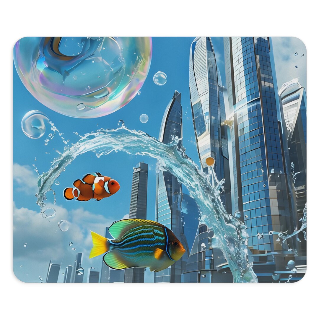 Colorful Frutiger Aero Mouse Pad, Vaporwave Mousepad, Webcore Deskmat ...