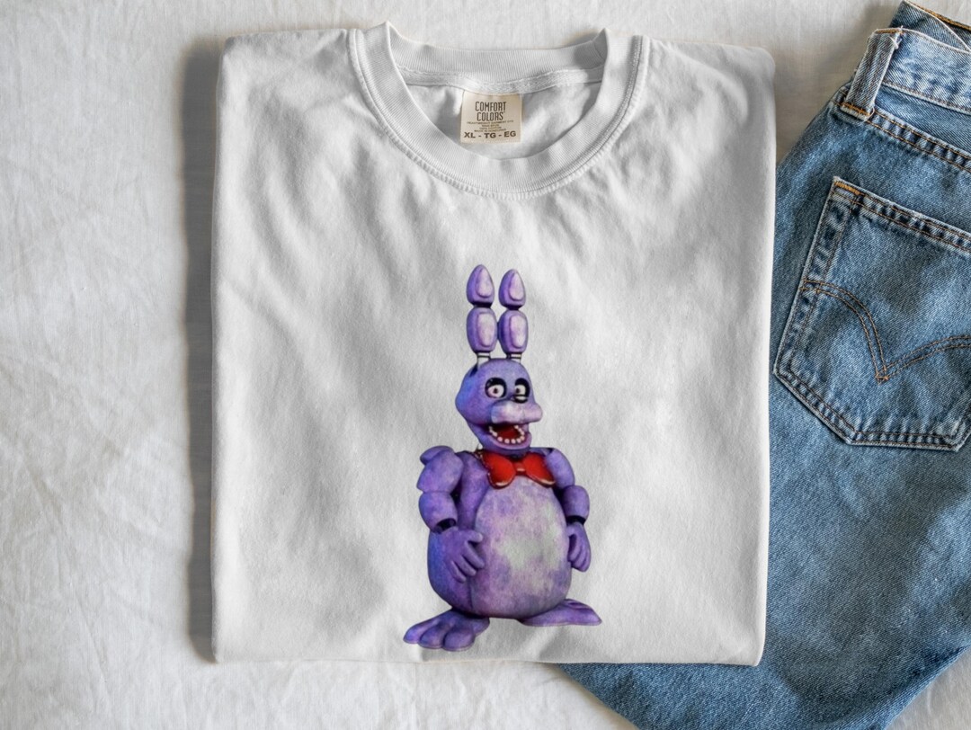 Bonnie FNAF Big Chungus Shirt, Brainrot Horror Game Humor - Etsy