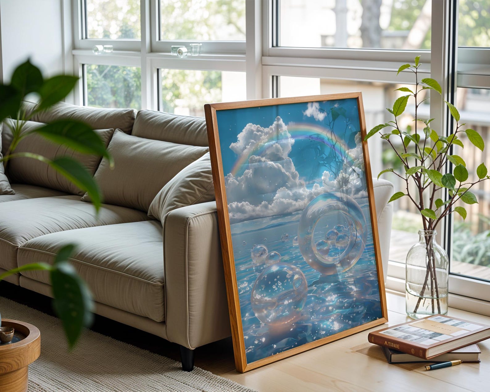 Frutiger Aero Poster Print, Kidcore Aqua Aero Home Decor, Early 2000s ...
