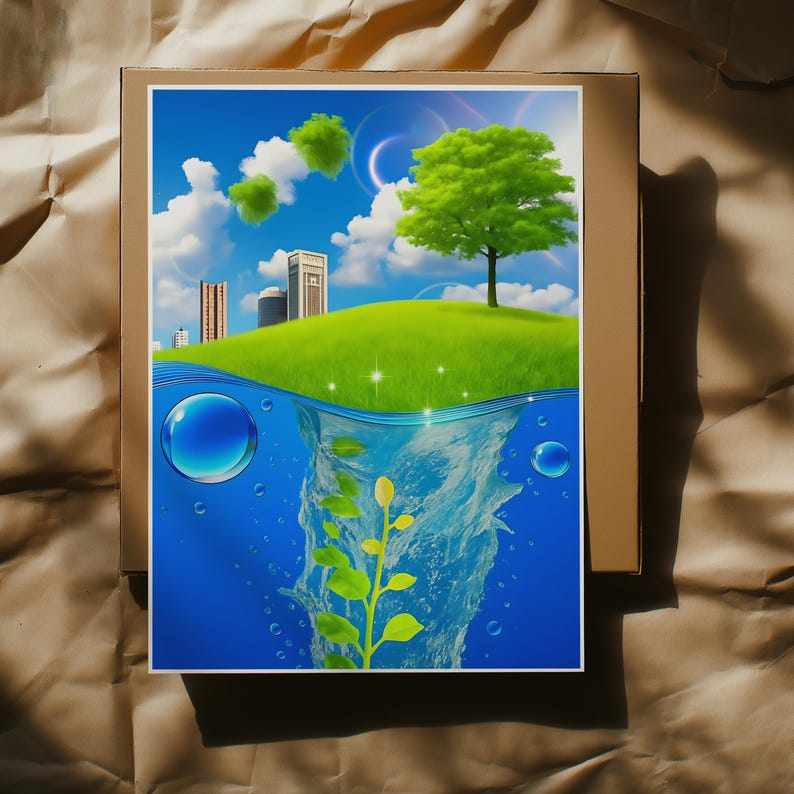 Frutiger Aero Poster, Y2K Aesthetic, 2000s Internet Decor (digital ...