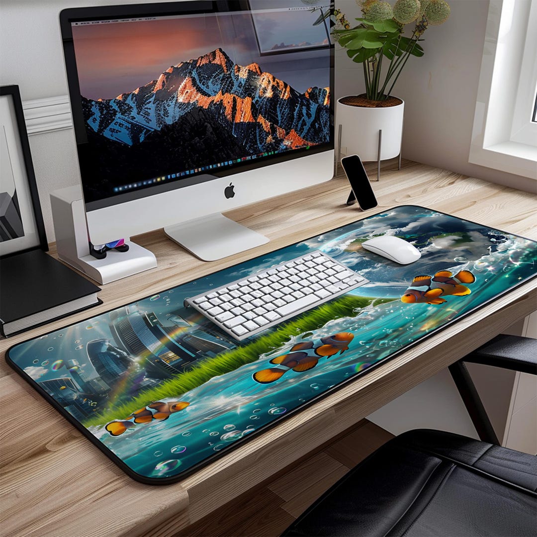 Vaporwave Desk Mat, Frutiger Aero Deskmat, Cybercore Keyboard Pad ...