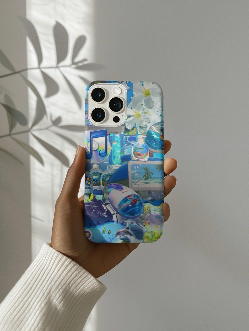 Frutiger Aero Phone Case, Webcore Design, Dreamcore Style, Gift for ...