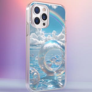 Frutiger Aero iPhone Case, Early 2000s Style, Retro Futuristic iPhone ...