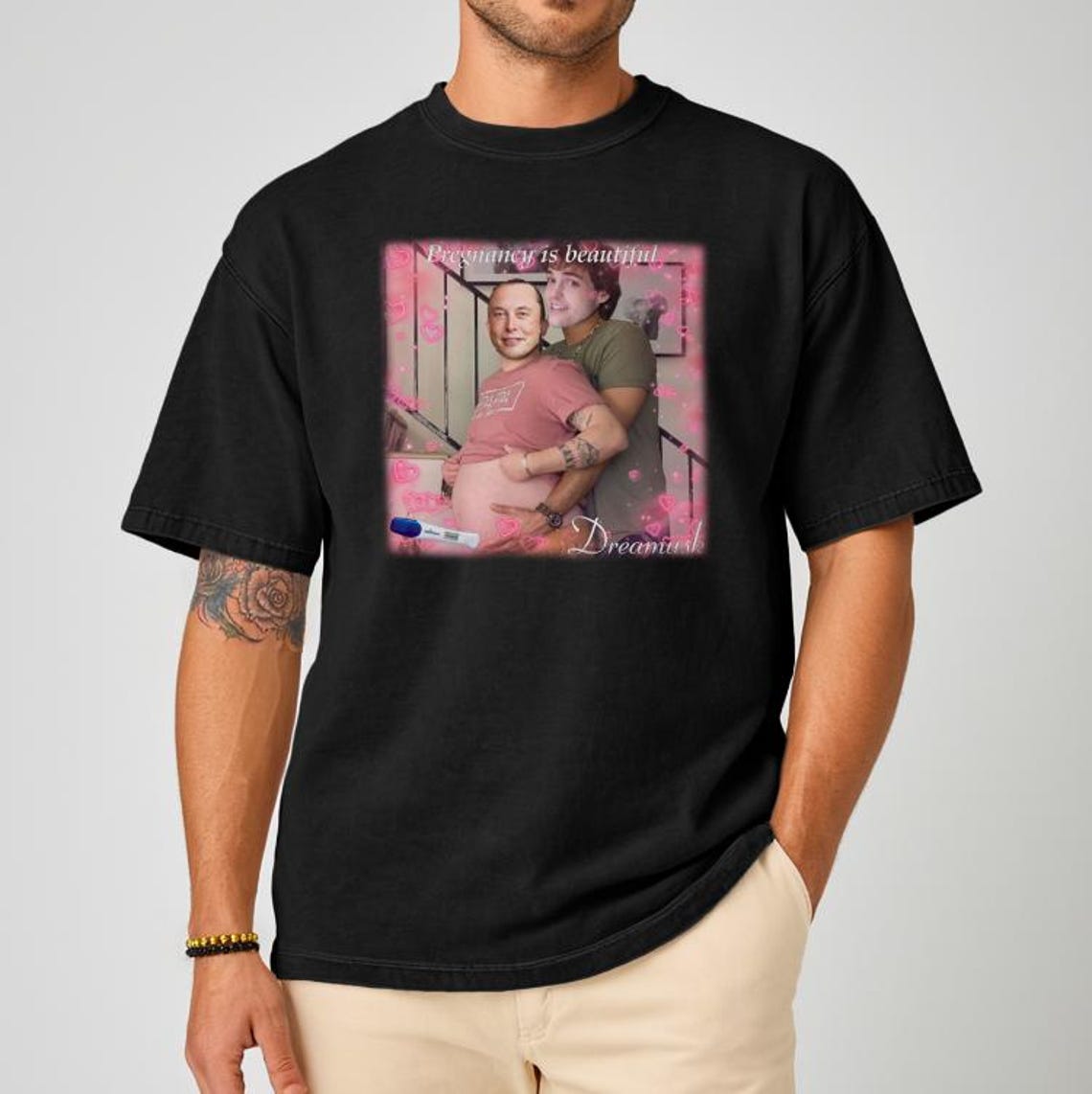 Elon Musk X Dream Mpreg Tee Shirt, Absurd Silly Omegaverse Top - Etsy ...