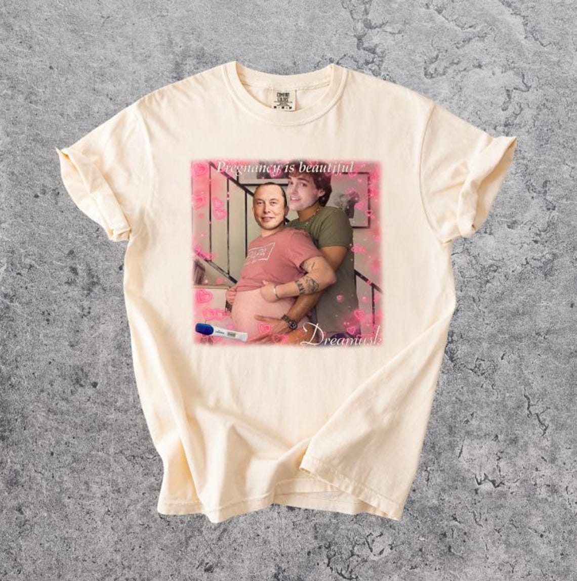Elon Musk X Dream Mpreg Tee Shirt, Absurd Silly Omegaverse Top - Etsy ...
