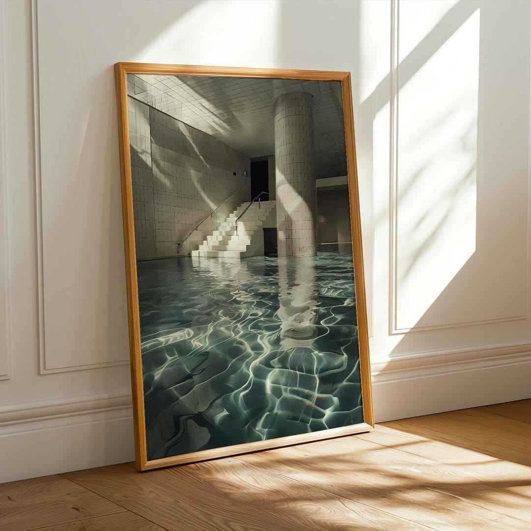 Pool Rooms Poster Level 37, Aesthetic Wall Art, Liminal Space, Backrooms, the Backrooms Art ...