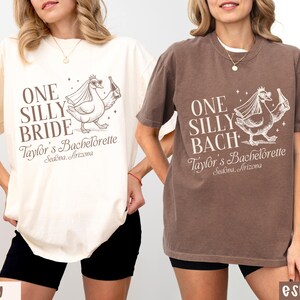 Comfort Colors Silly Goose Bachelorette Shirt, Silly Bride Goose Bridal ...