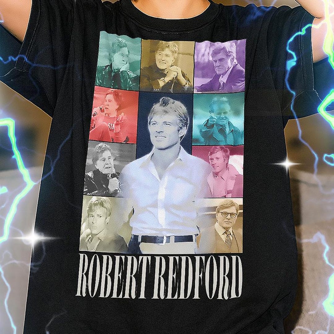 Robert Redford Bootleg Tee, Redford Longsleeve, Redford Graphic Tee ...