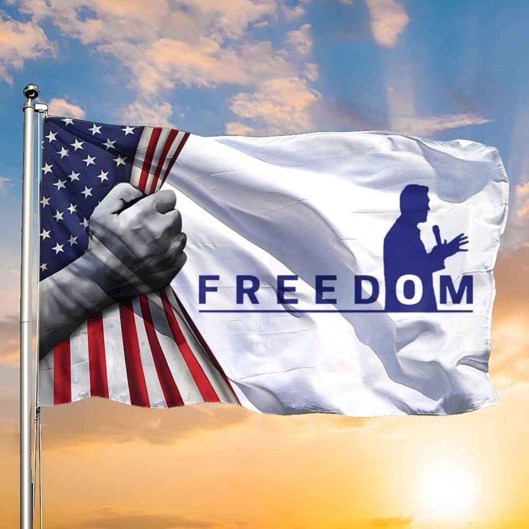 Bandera de la libertad de Charlie Kirk, productos de Charlie Kirk ...