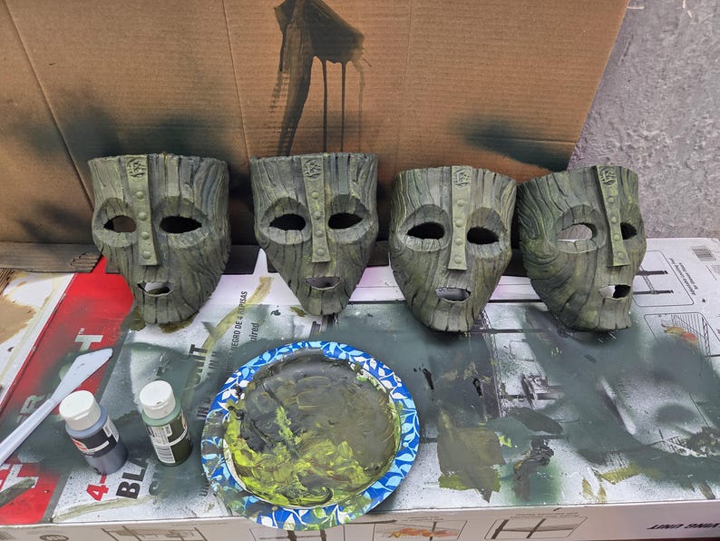 Jim Carrey Loki Mask Replica – 1:1 Scale Hand-painted Movie Prop From ...