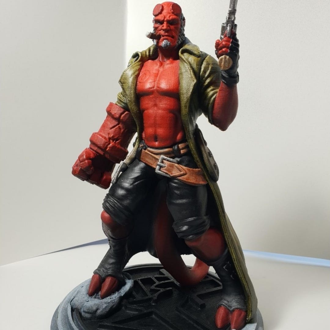 Hellboy Statue • 8K Detailed Figure • Movie Collectible • Mancave ...