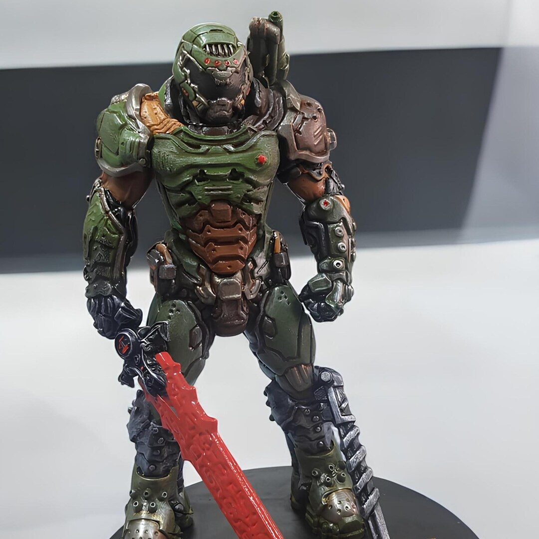 Doom Slayer Statue,doom Game Figure,gift for Fans and Gamers,doom the ...