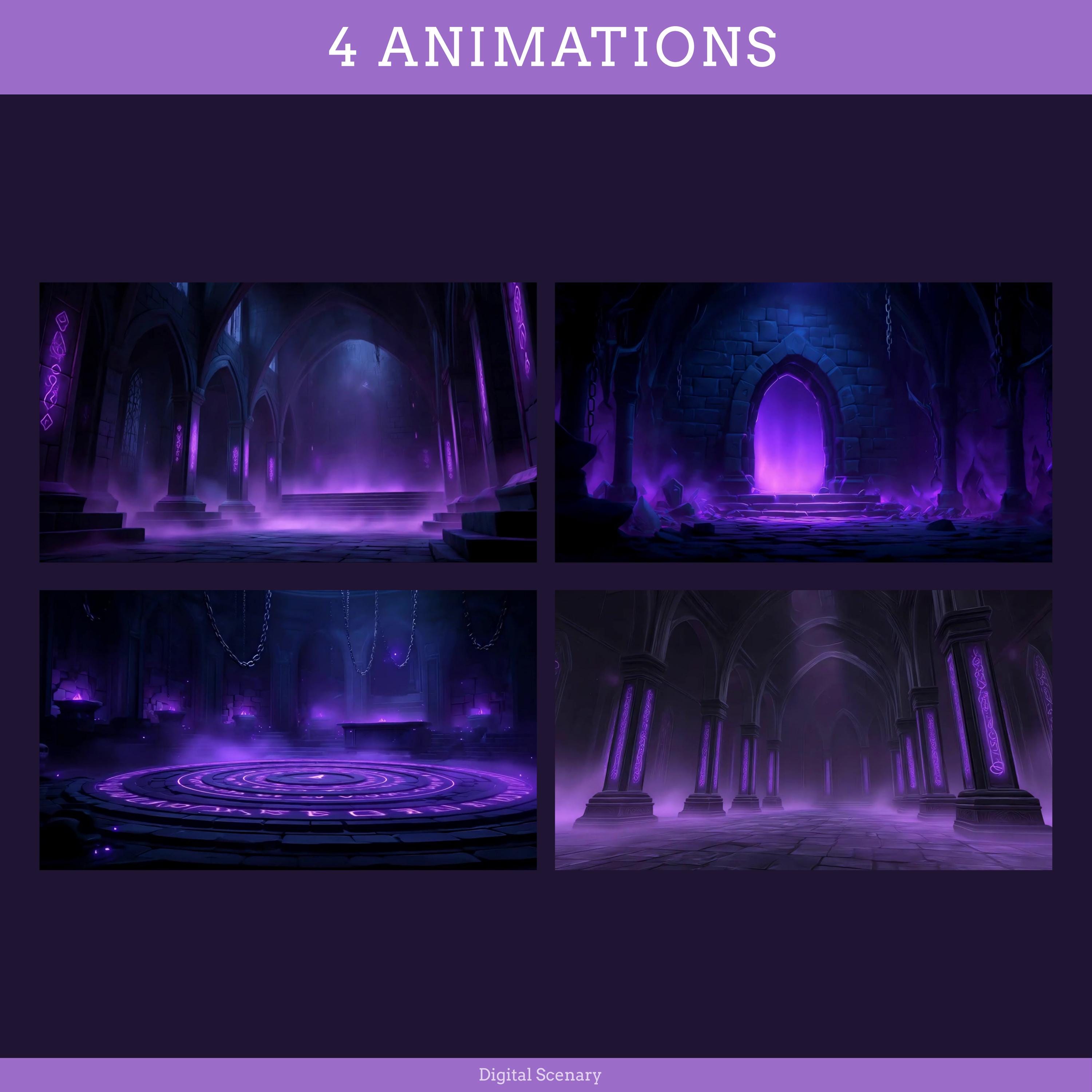 Animated Ancient Temple Stream Overlay Pack: Twitch/youtube/kick ...