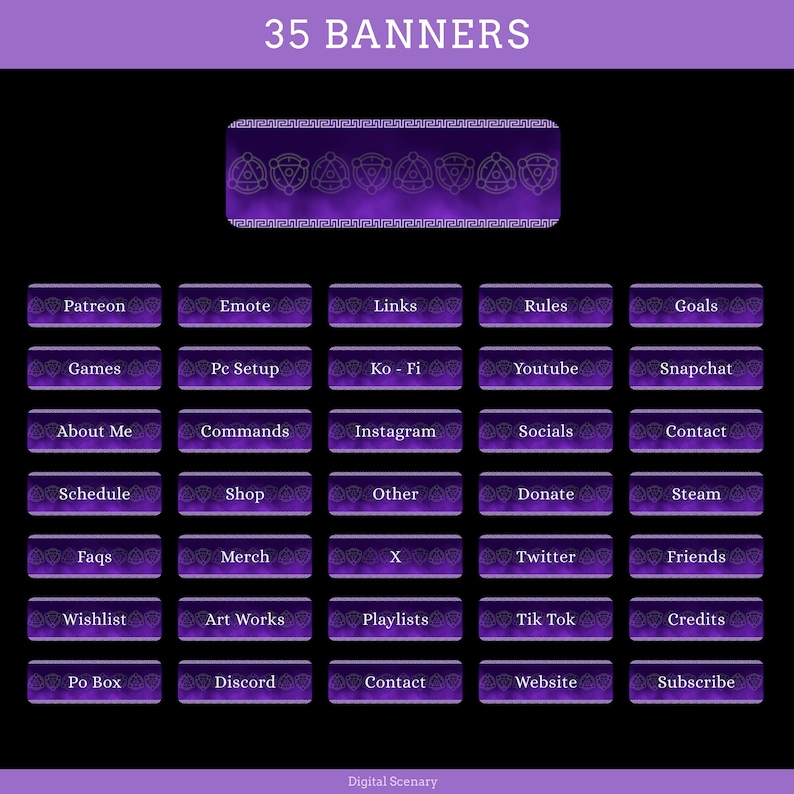 Animated Ancient Temple Stream Overlay Pack: Twitch/youtube/kick ...