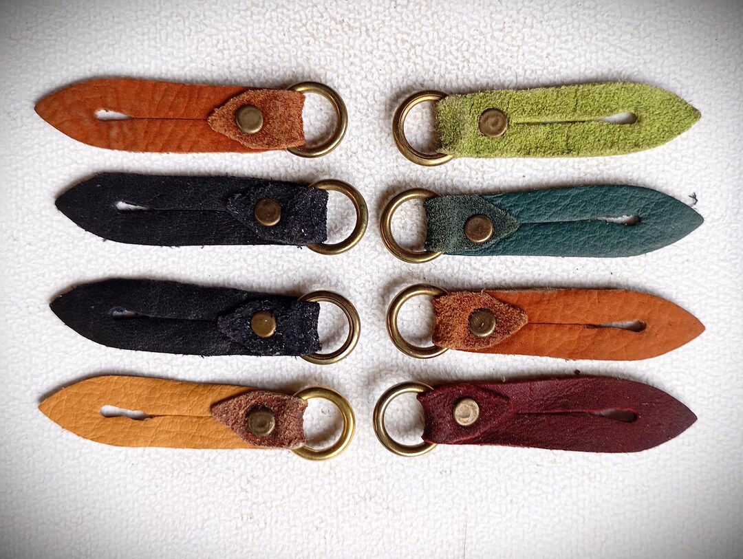 117) 8 Clasps, Leather Button Clasp, Clasp for Bracelets and Necklaces ...