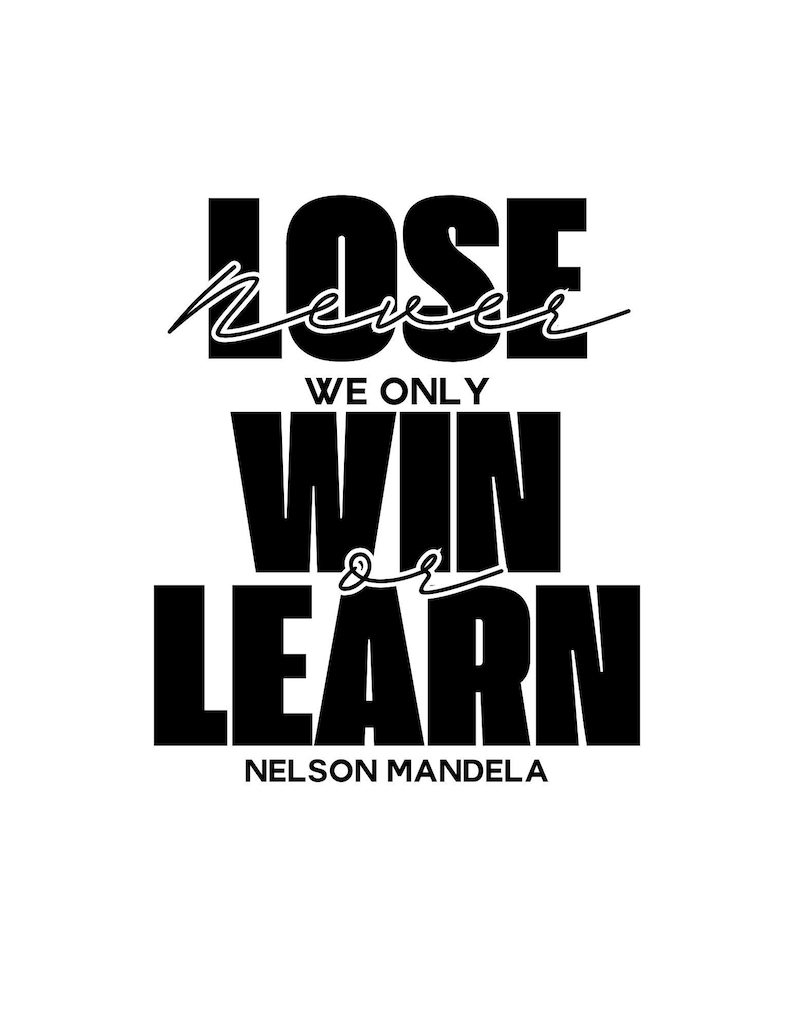 Never Lose SVG: Inspirational Black History Month Shirt Design (digital ...