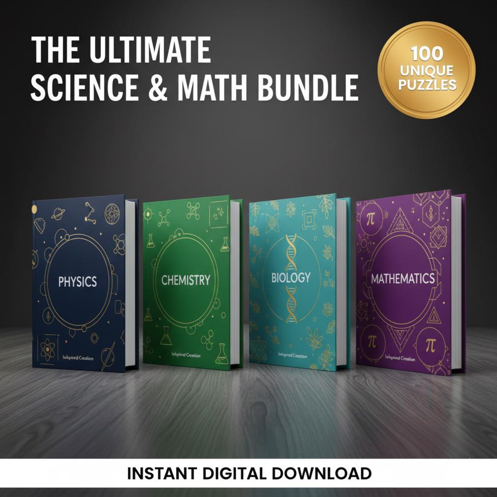 100 STEM Logic Puzzles: Science & Math Brain Teasers (PDF Download) - Etsy