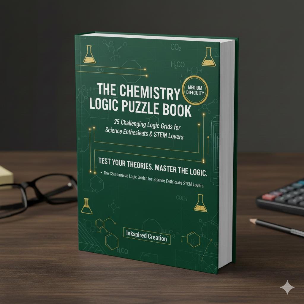 100 STEM Logic Puzzles: Science & Math Brain Teasers (PDF Download) - Etsy
