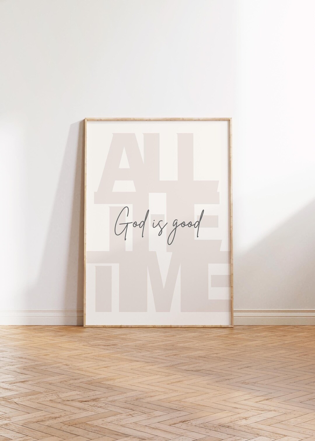 Christian Wall Art God is Good, Bible Verse Poster, PRINTABLE Wall Art ...