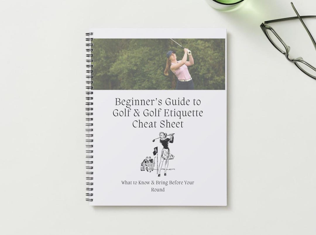 Beginner’s Golf Guide Checklist Printable Golf Guide Golf Etiquette ...