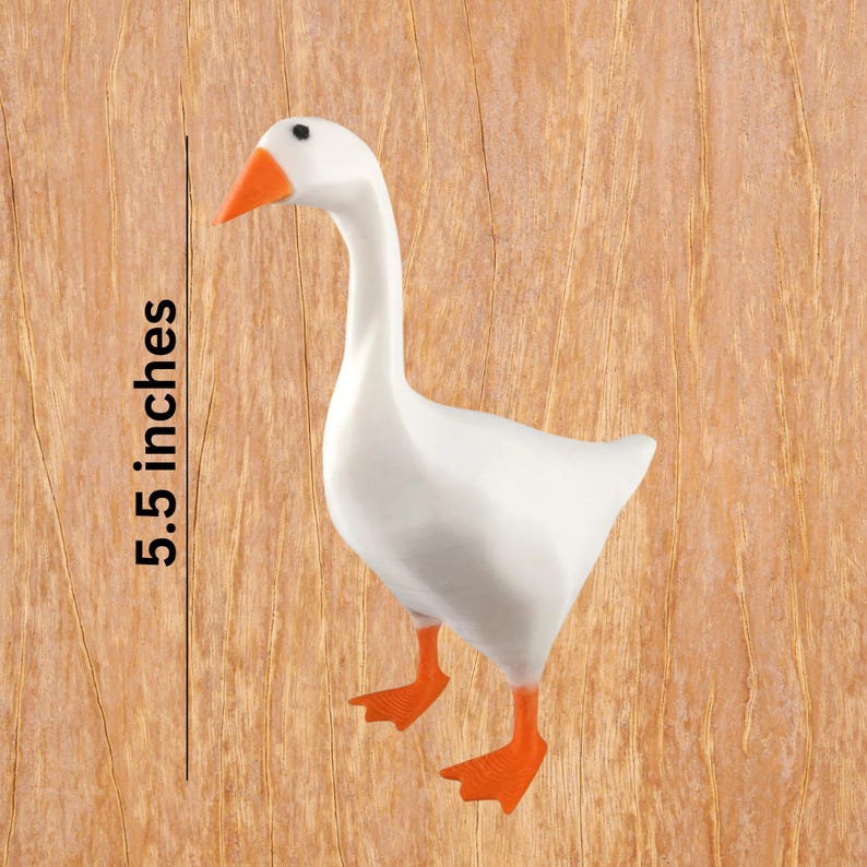 Magnetic Duck Key Holder Cute Goose Rack for Keys Scissors Tools Metal ...
