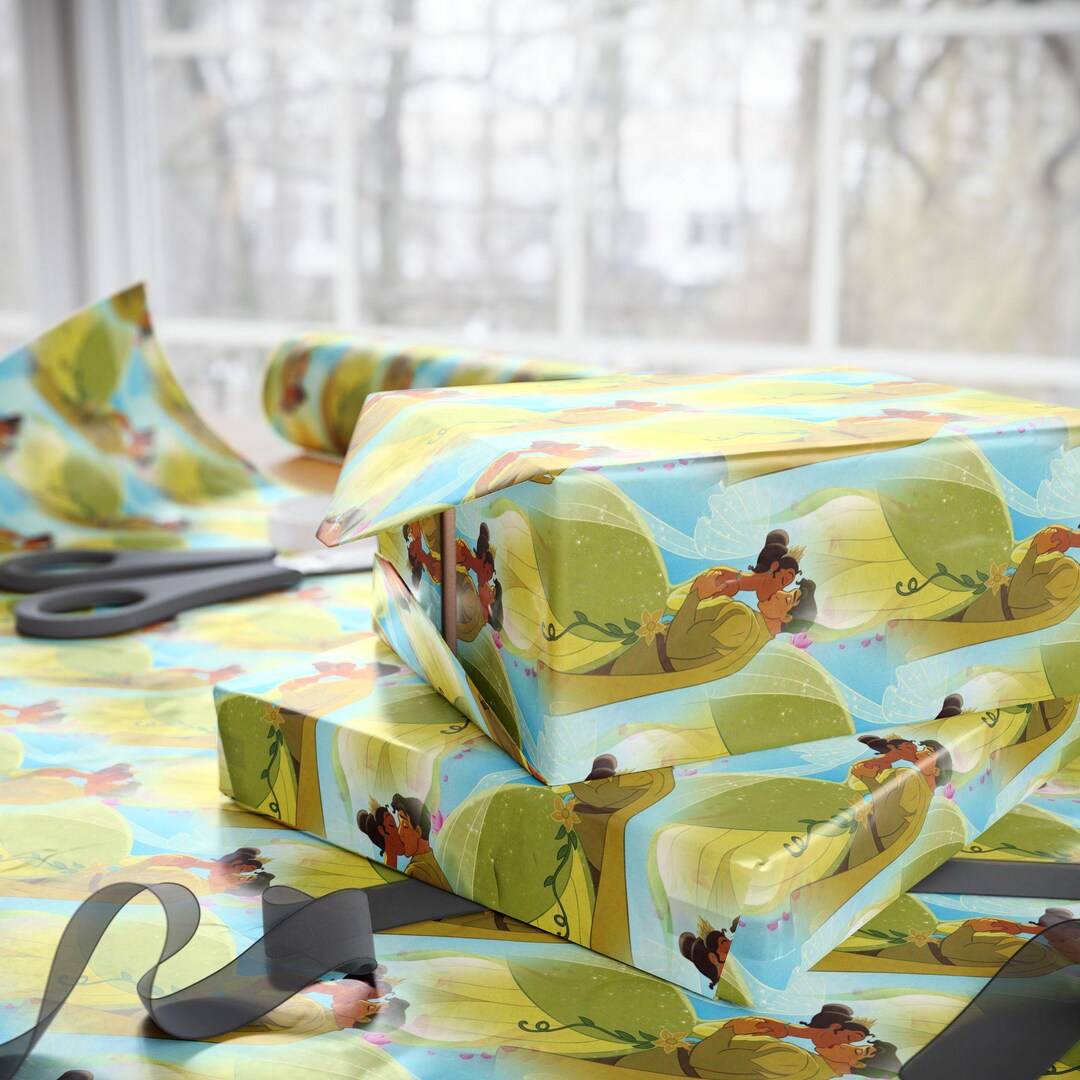 Princess Tiana Wrapping Paper Vol. 6 Princess and the Frog Gift Wrap ...