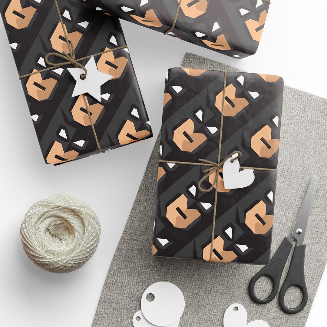 Dark Knight Wrapping Paper | DC Comics Gift Wrap | Batman Birthday ...