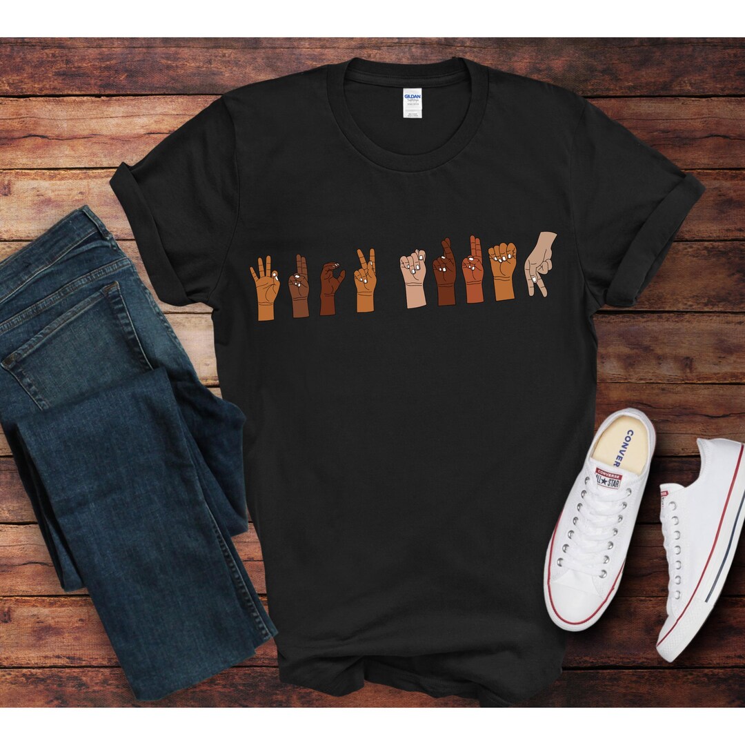 Unity Hands Graphic T-shirt, Inclusive Tee, Unisex Softstyle Shirt ...