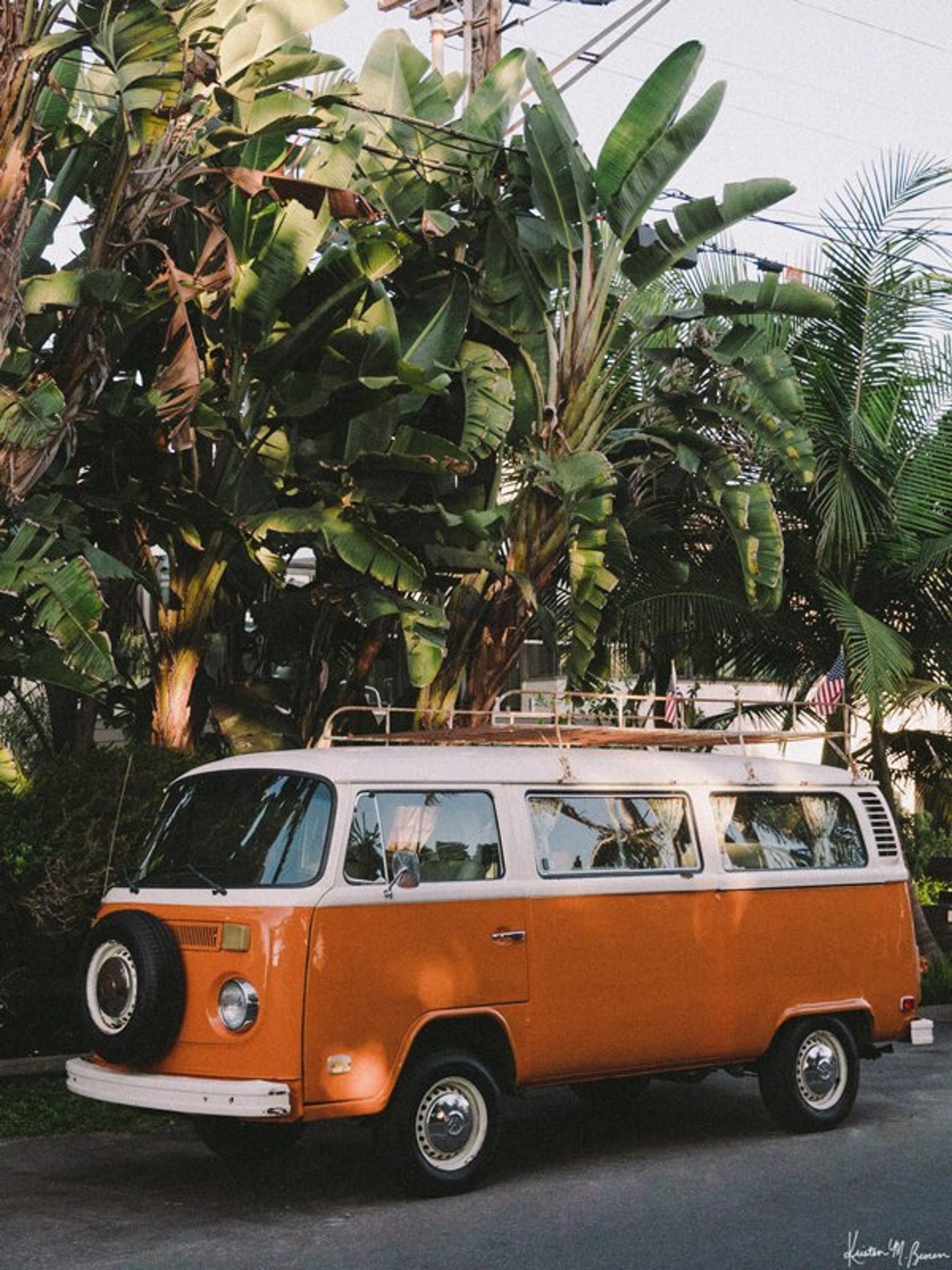 Leucadia Bus VW Bus Photography Print, Encinitas Photography Leucadia ...