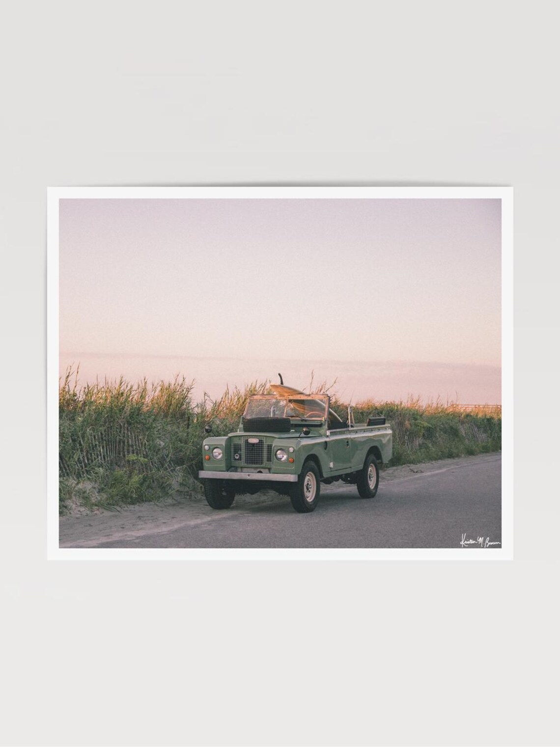 Follyday Rover - Folly Beach Surf Photo, Surfer Land Rover, Land Rover ...