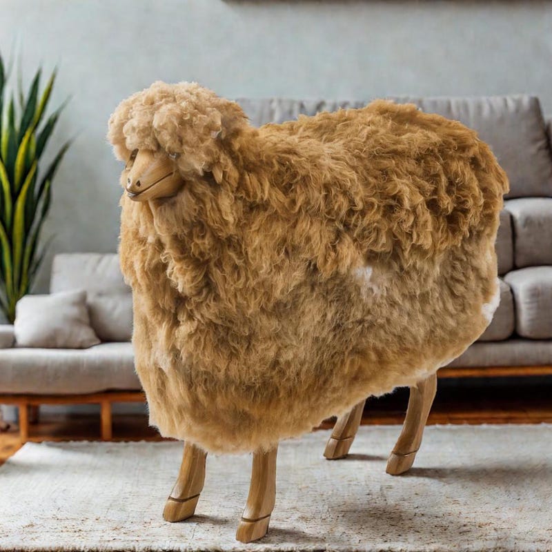 Lamb Stool - Etsy