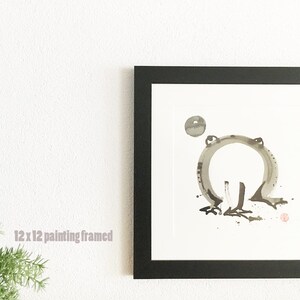 Snake, Chinese New Year of the Snake, Original Sumi-e Ink Painting ...