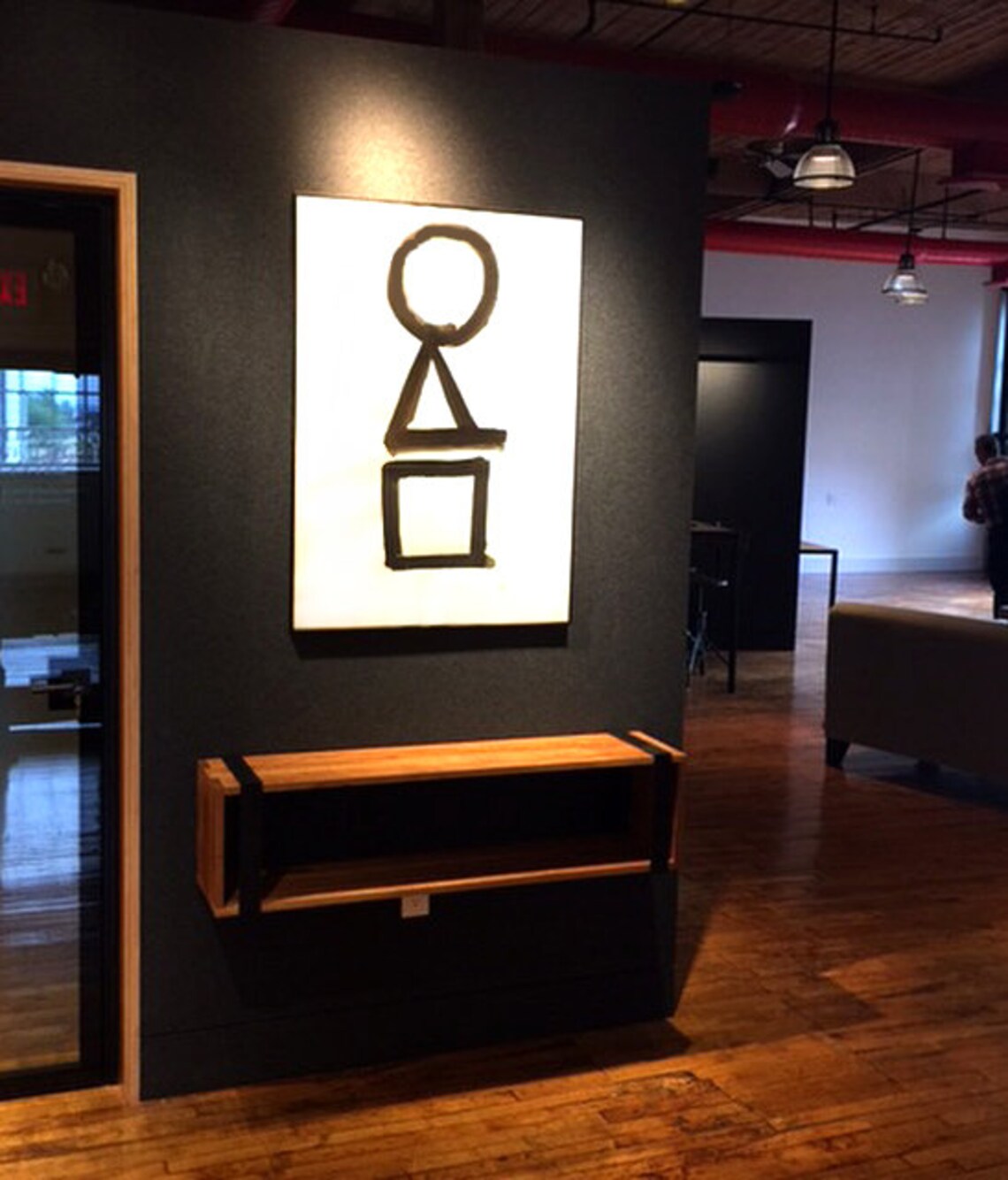 Art Print-Circle Enso Triangle Square zenbrush Art Sumi e | Etsy