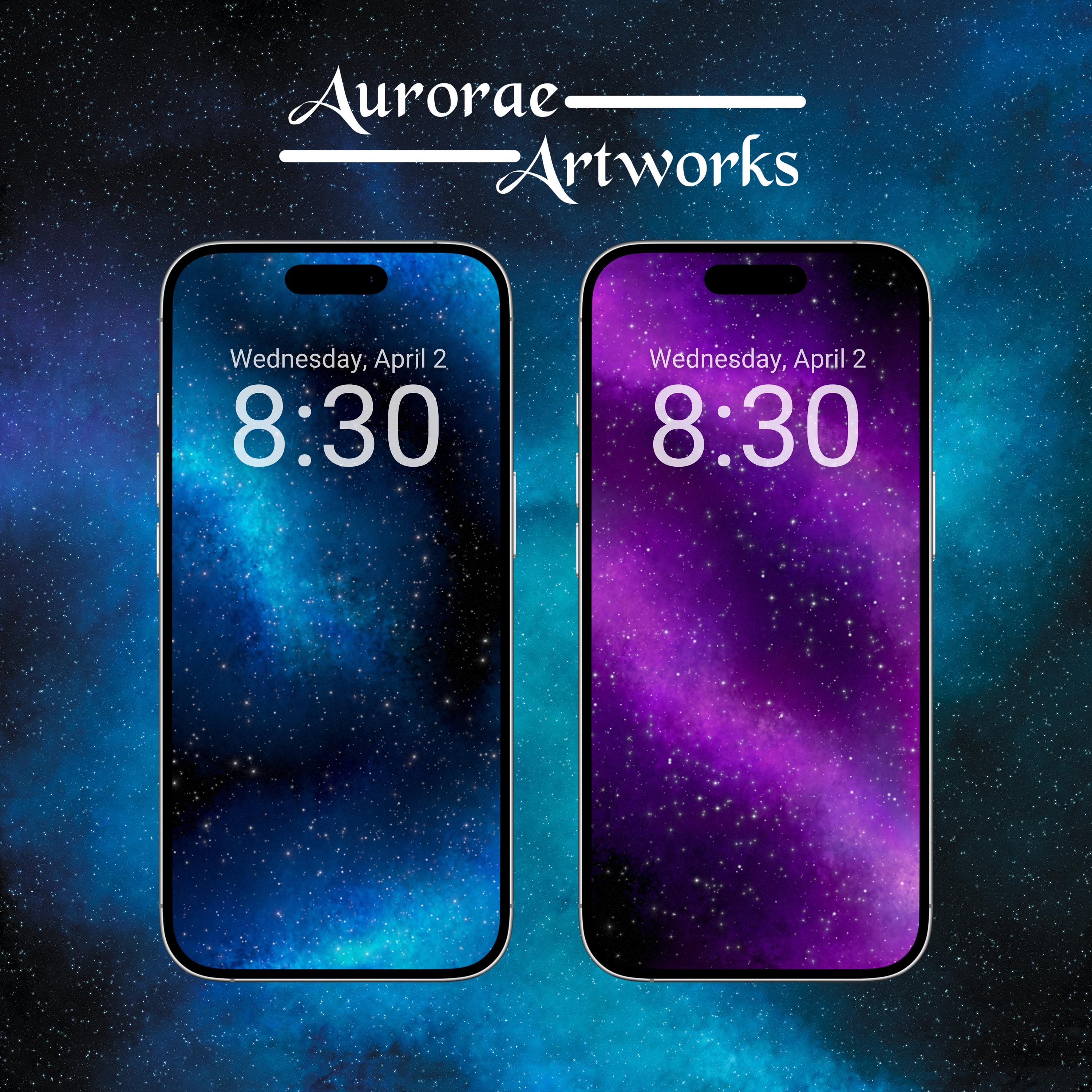 Outer Space Phone Wallpapers, Hi-res Galaxy Backgrounds, Set of 10 ...
