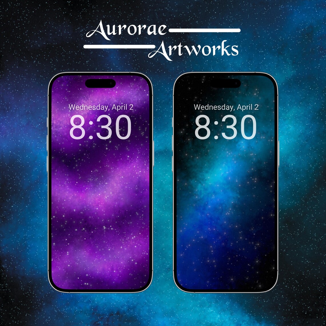 Outer Space Phone Wallpapers, Hi-res Galaxy Backgrounds, Set of 10 ...