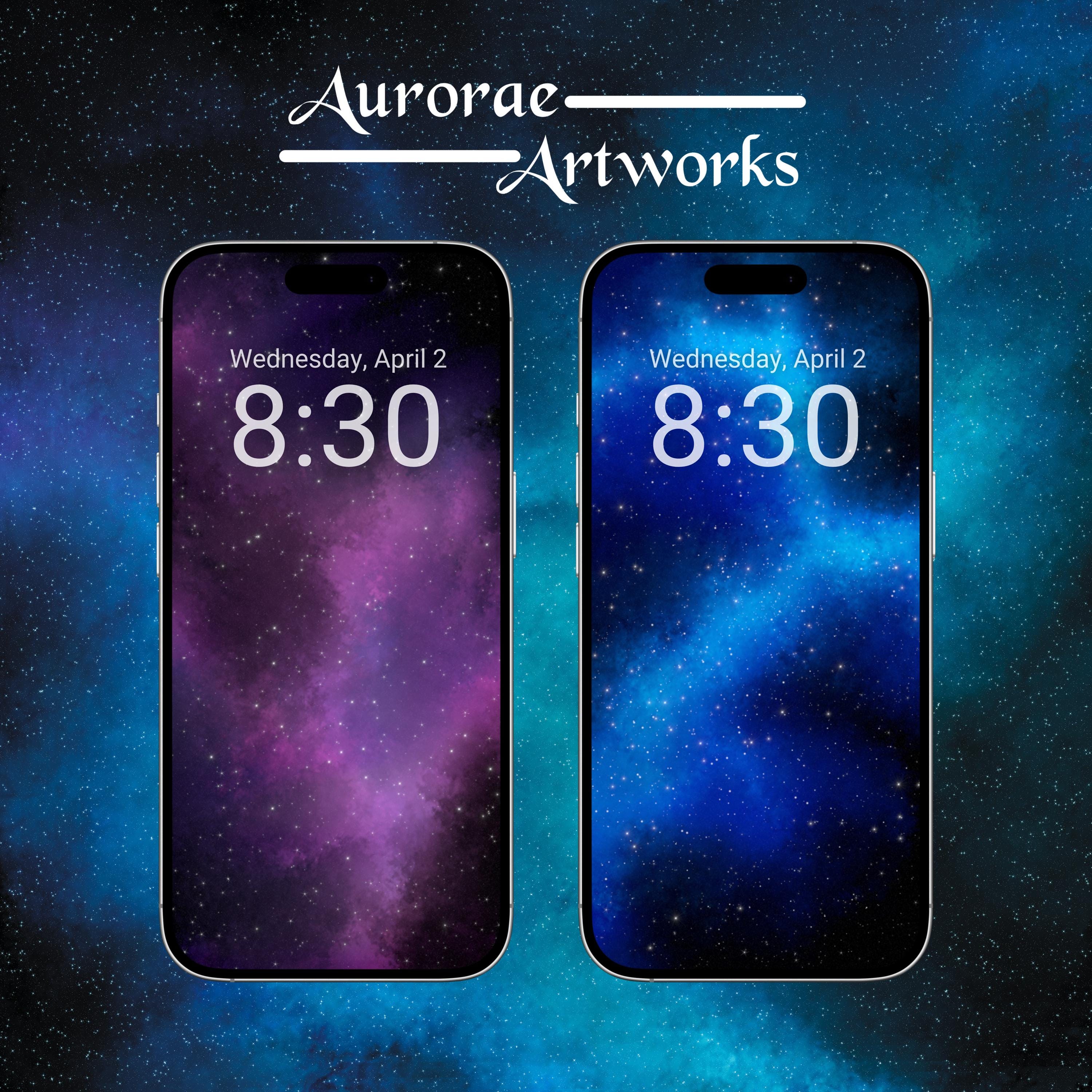 Outer Space Phone Wallpapers, Hi-res Galaxy Backgrounds, Set of 10 ...