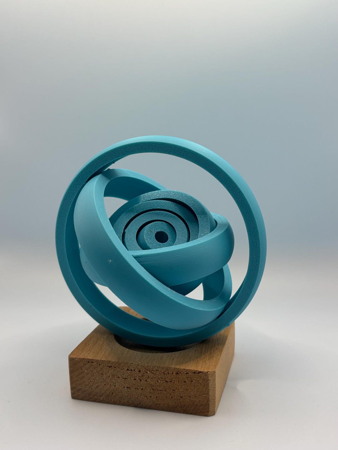 Large Triple Spiral Fidget Toy ADHD Focus Fidget Stim Stress Toy for ...