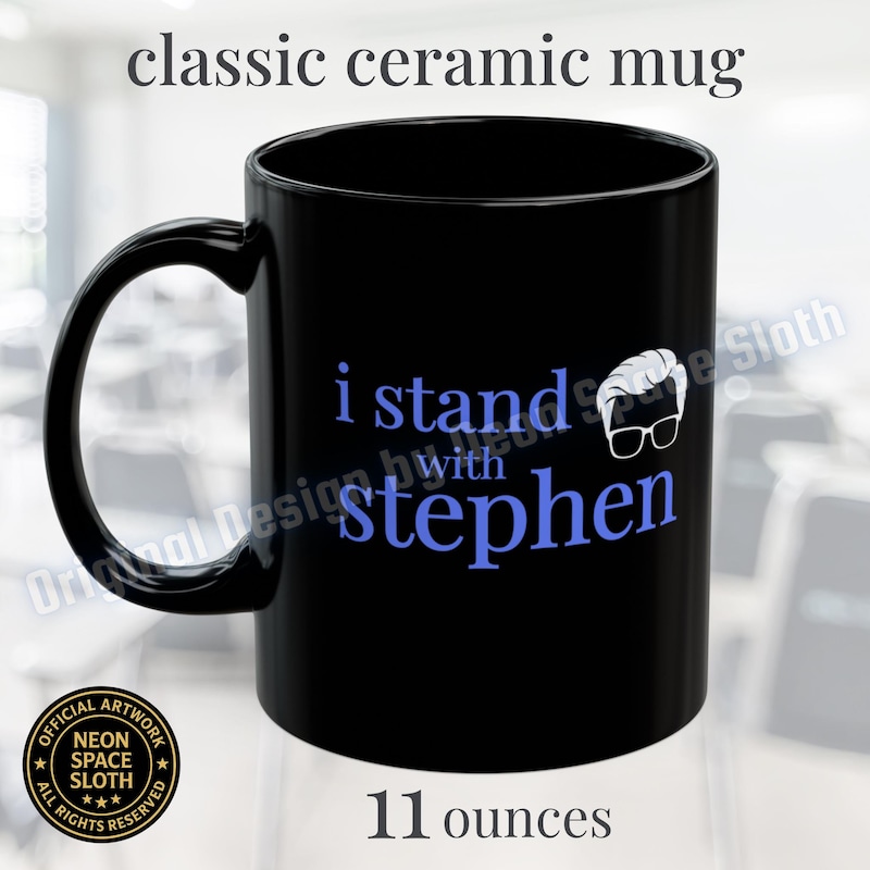 Stephen Colbert Mug Late Show - Etsy